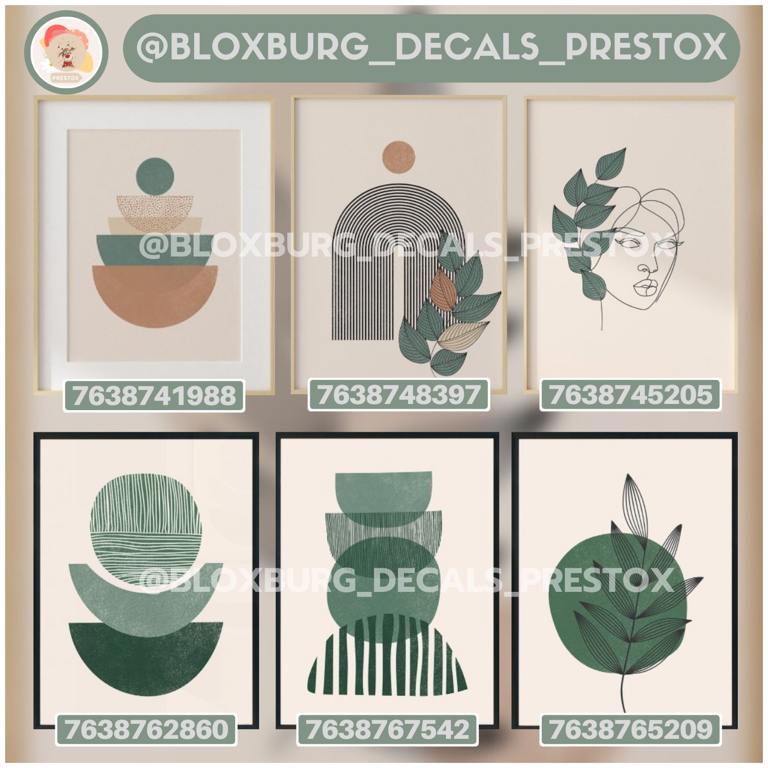Itimdesxgner 🇺🇦 On Twitter Greenery Decals 💚 Bloxburgdecals