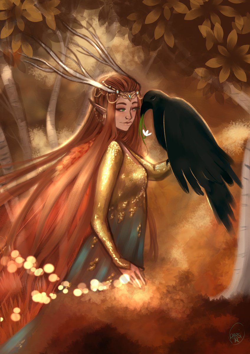 「a little updating of one of my fav illus」|Alexiel April *Working on ...