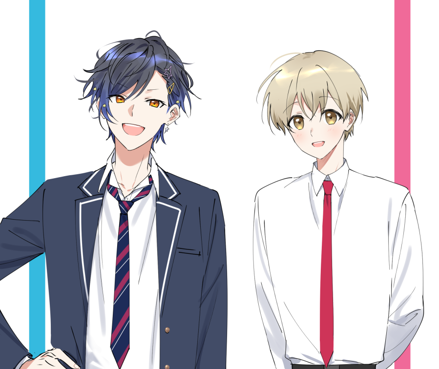 Genderbent male Emu, Nene, Mafuyu, Kanade, Airi, Shizuku, An, and ...