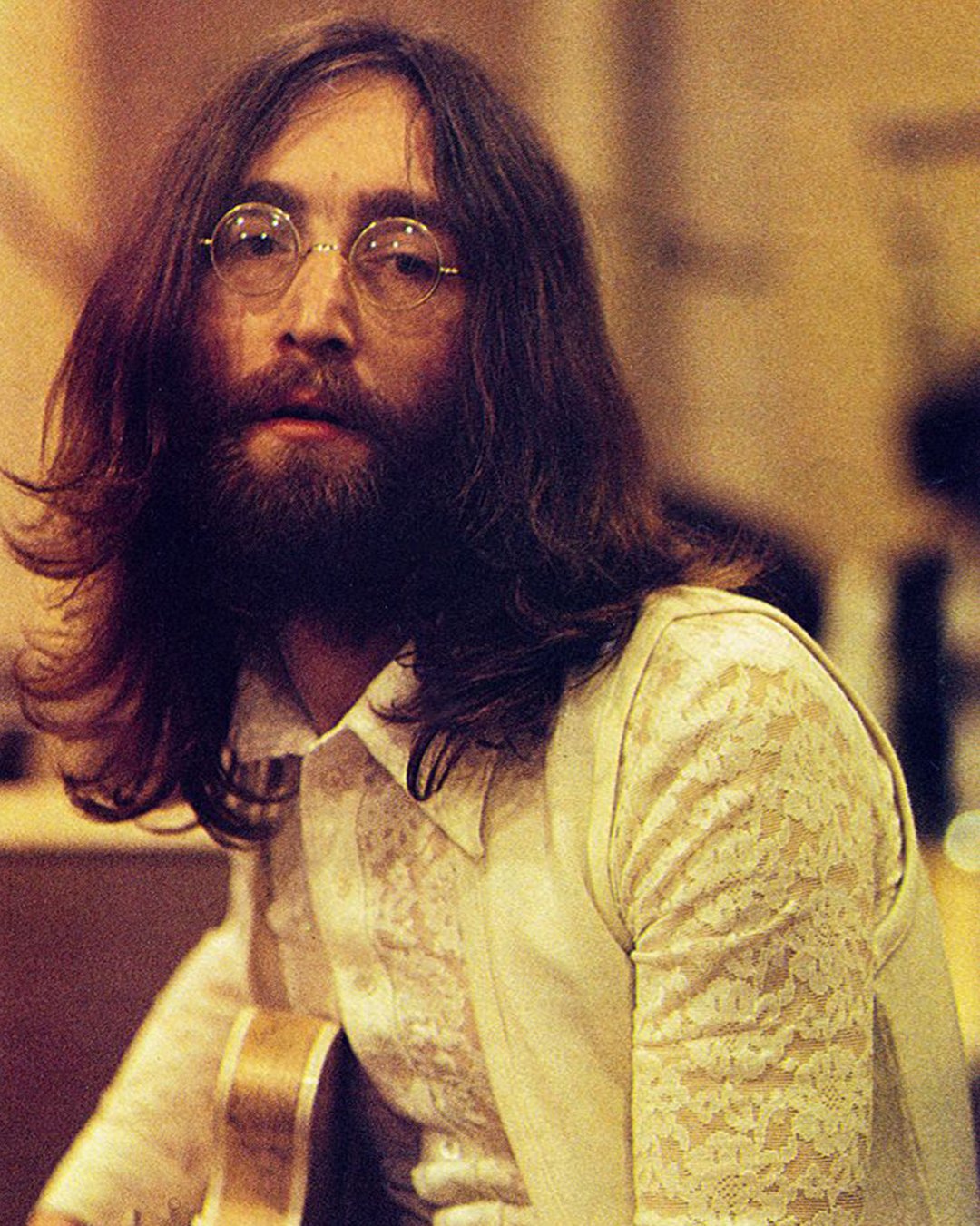 John Lennon Beard Abbey Road
