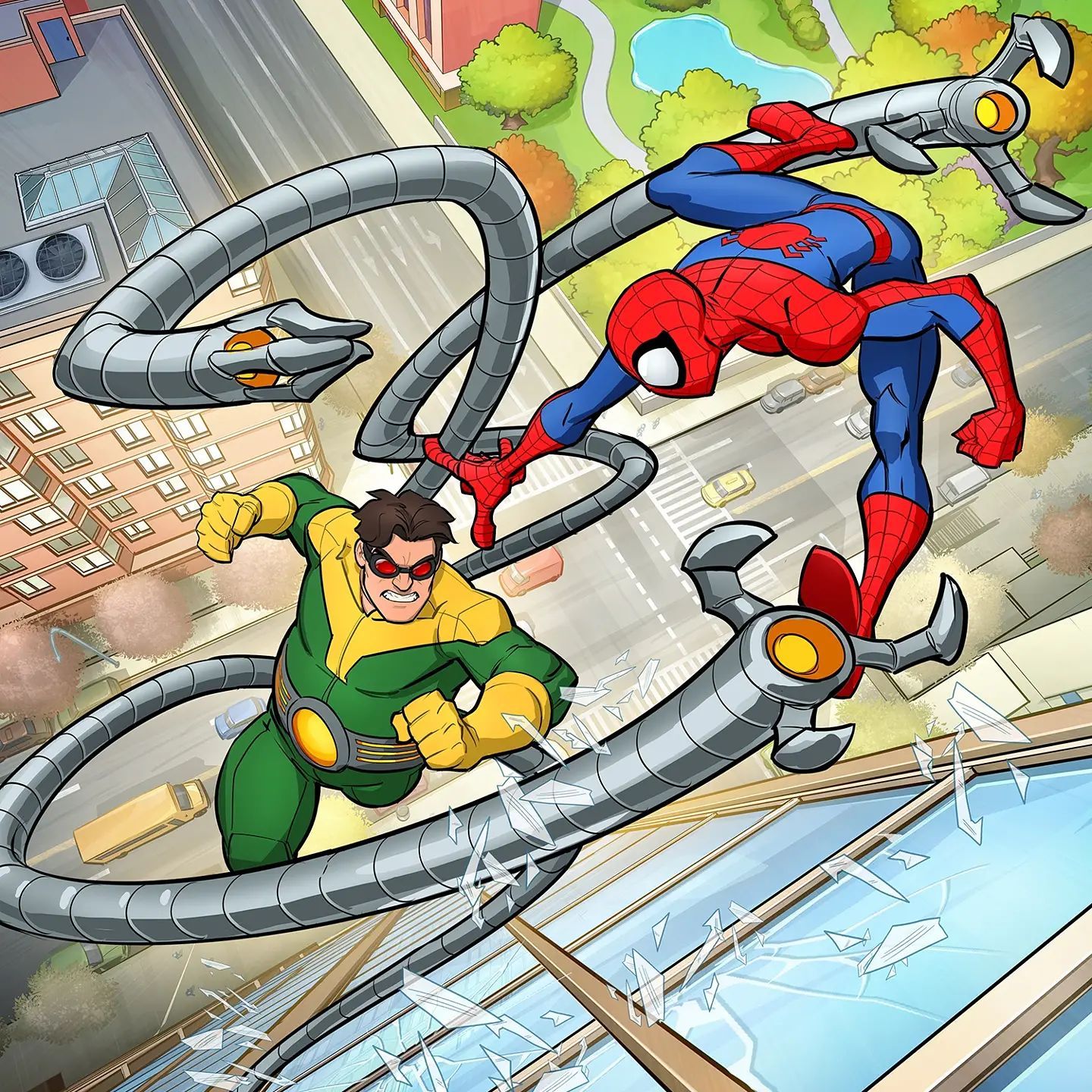 Spiderman Vs Doctor Octopus
