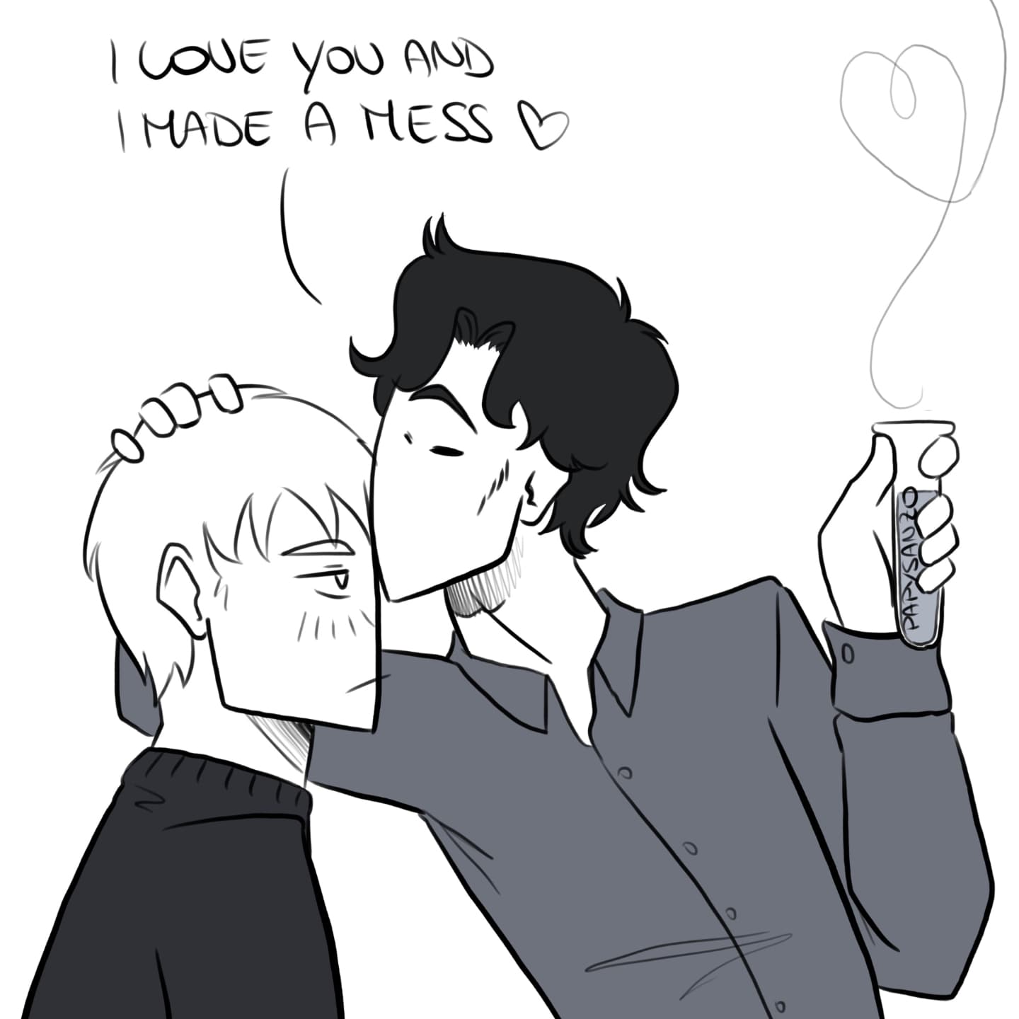 Johnlock Kiss