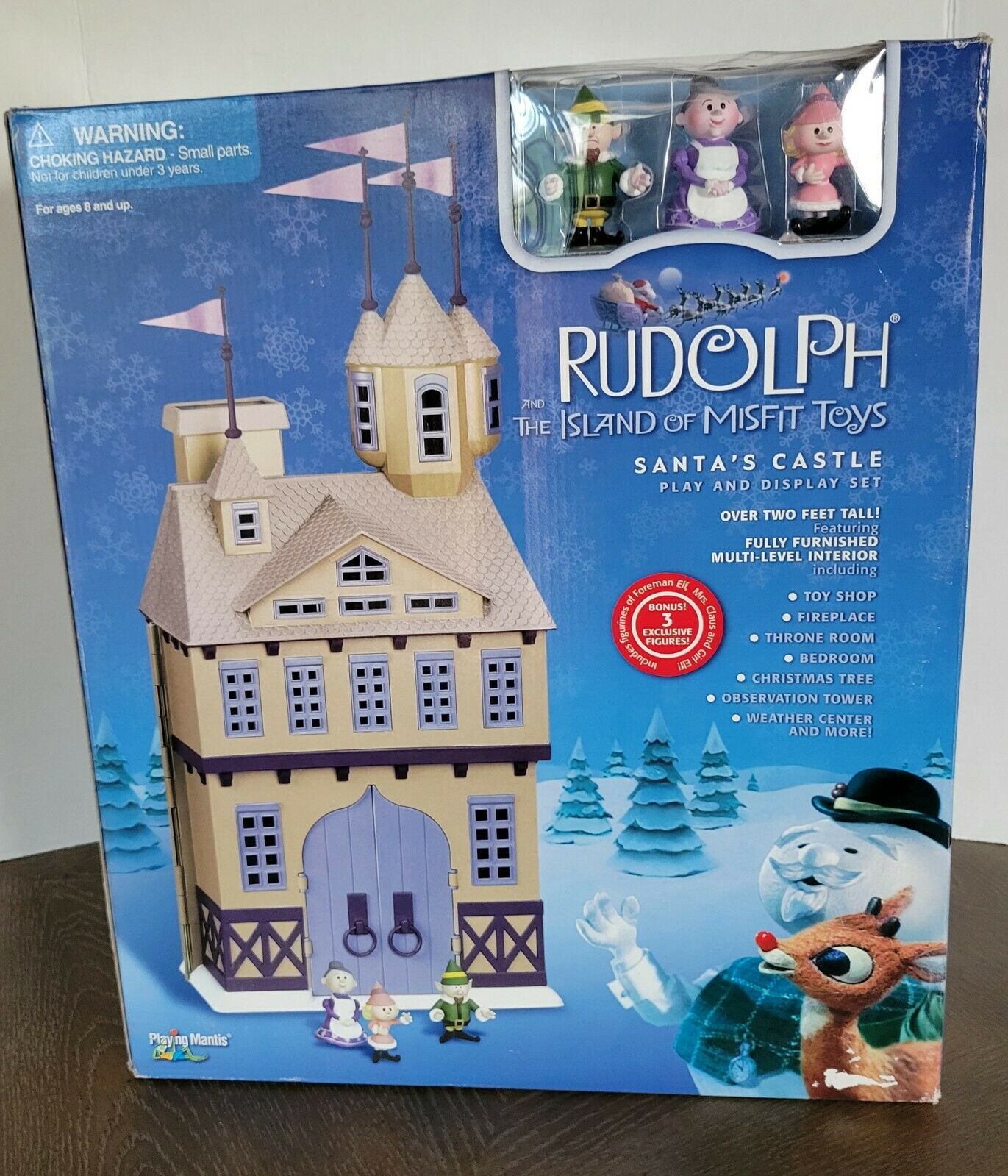 Rudolph The Red Nosed Reindeer Santas Castle
