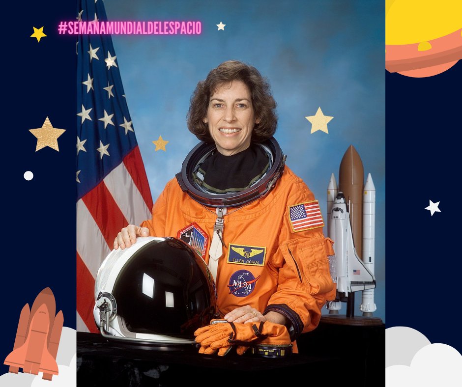 USEmbassy Nicaragua on Twitter: "#SemanaMundialDelEspacio Ellen Ochoa ...