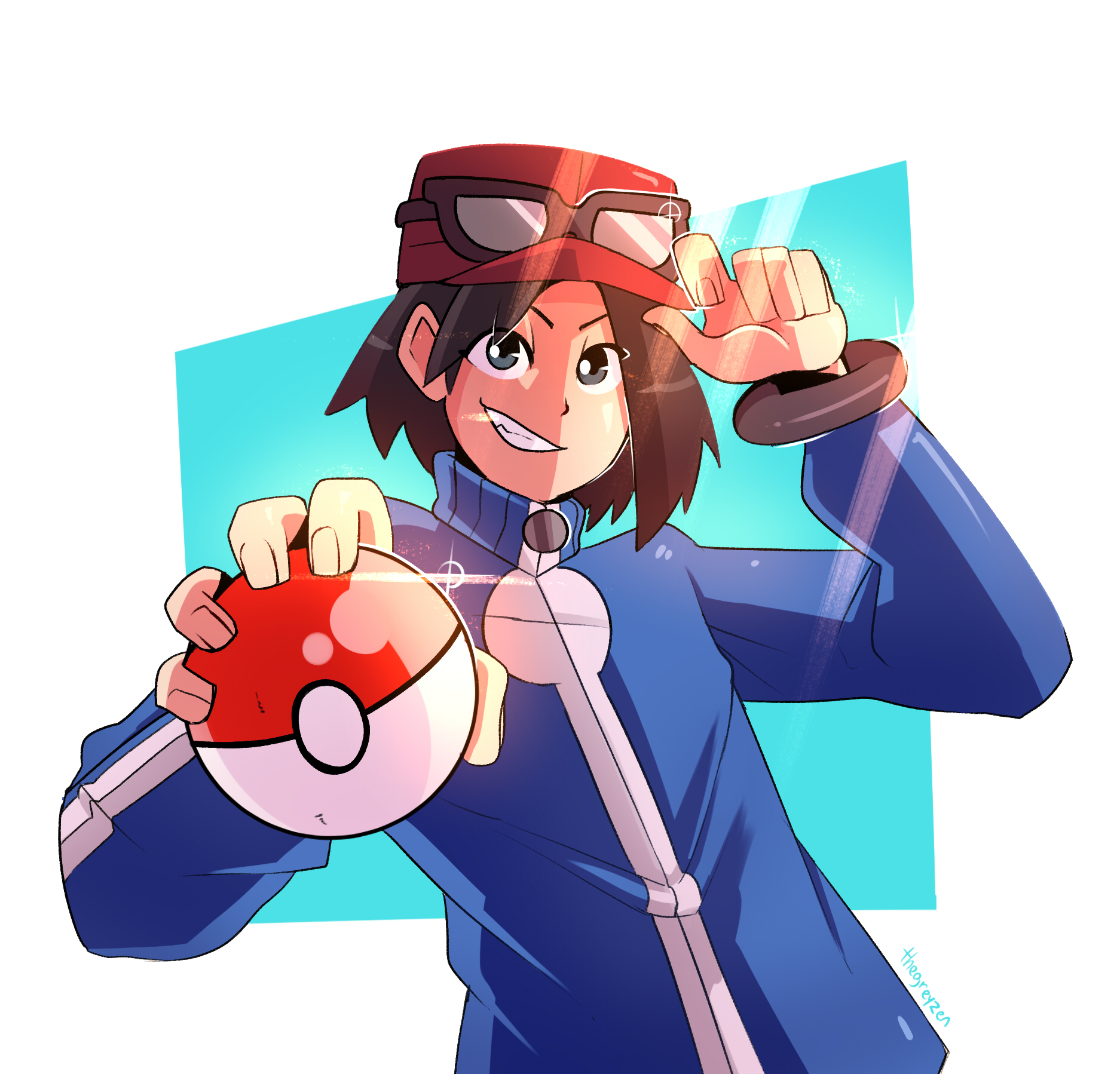 Calem Pokemon Trainer