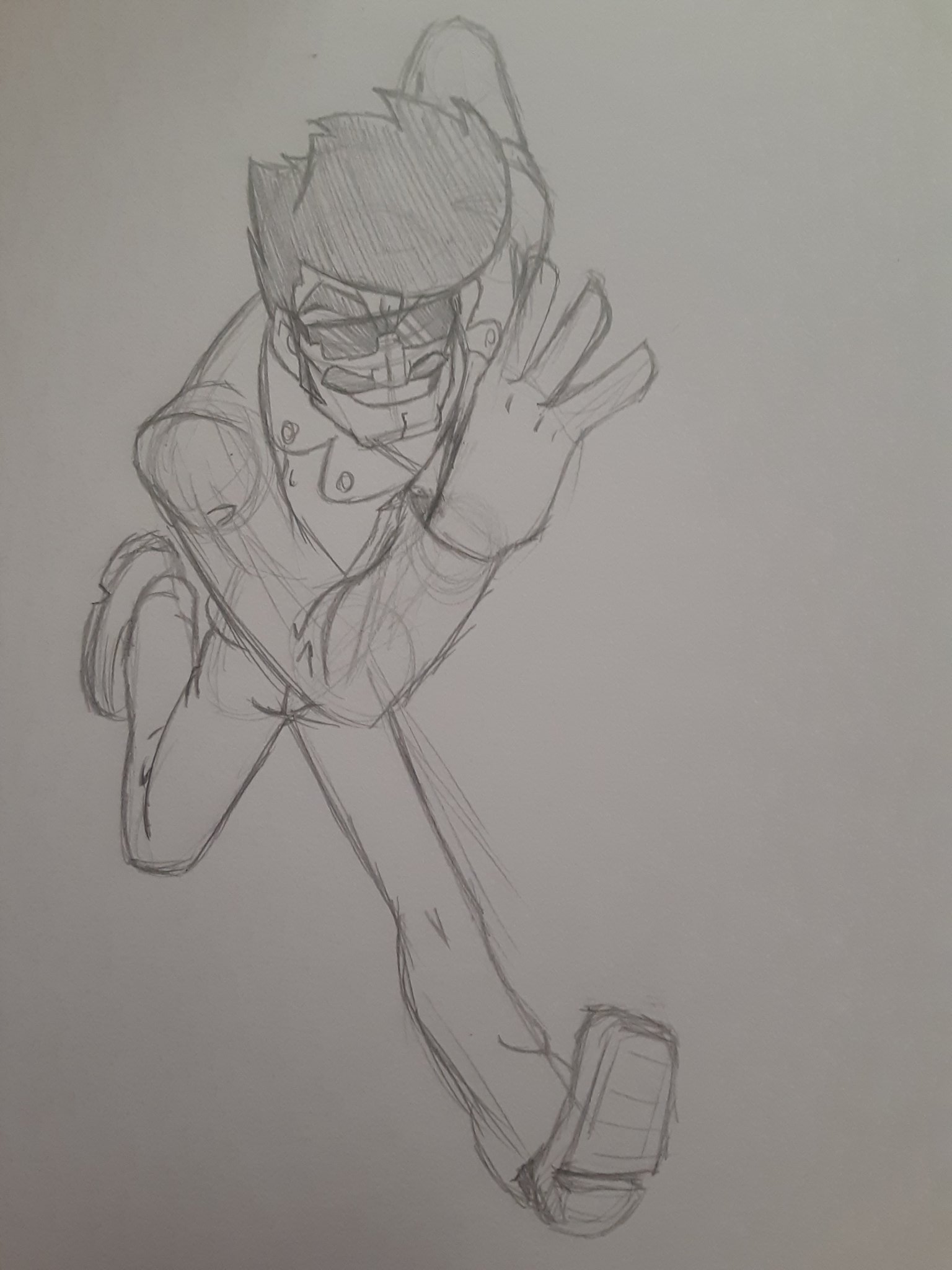 Dynamic Falling Poses