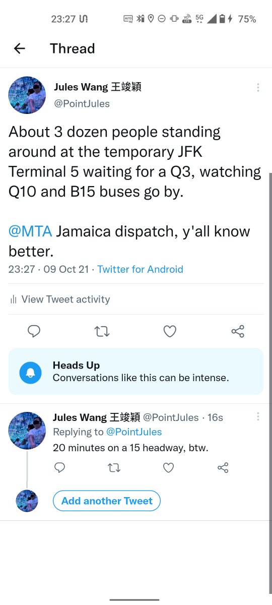 Thanks for letting me know I'm getting intense, Twitter. Jules Wang 王竣穎 ...