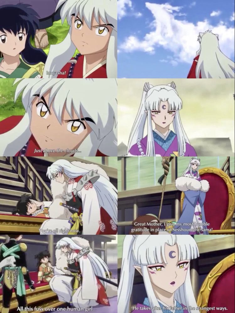 Inuyashas Mother And Father