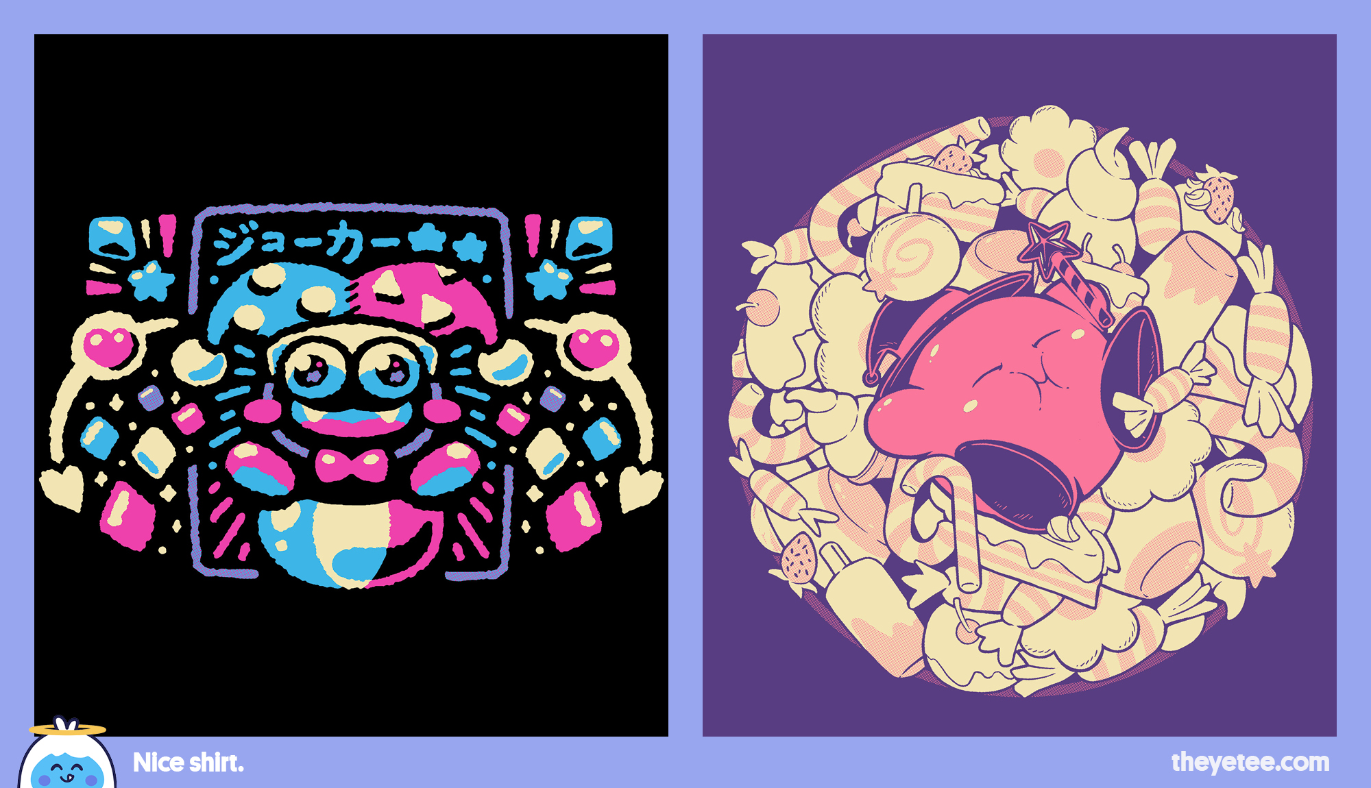 The Yetee 🌈 on Twitter: "NEW! We’ve got Joker designed by @minilladesign and Trick or Treats ...