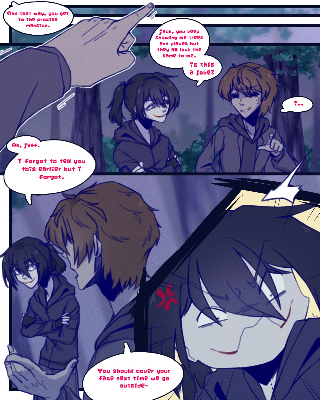 Creepypasta Comics Eyeless Jack