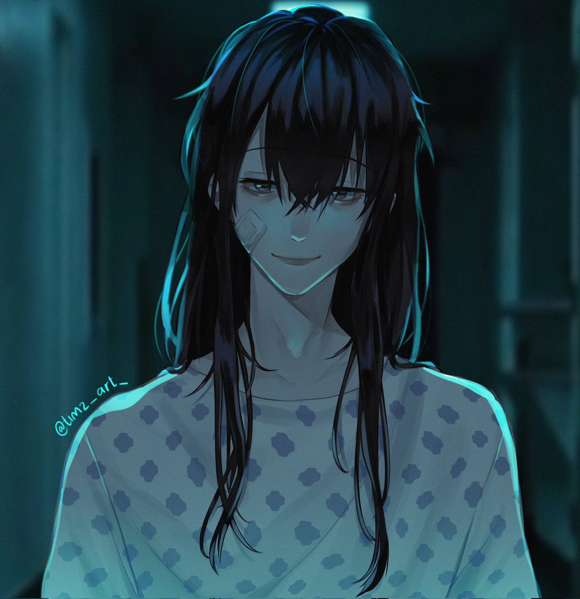 Anime Girl In The Hospital