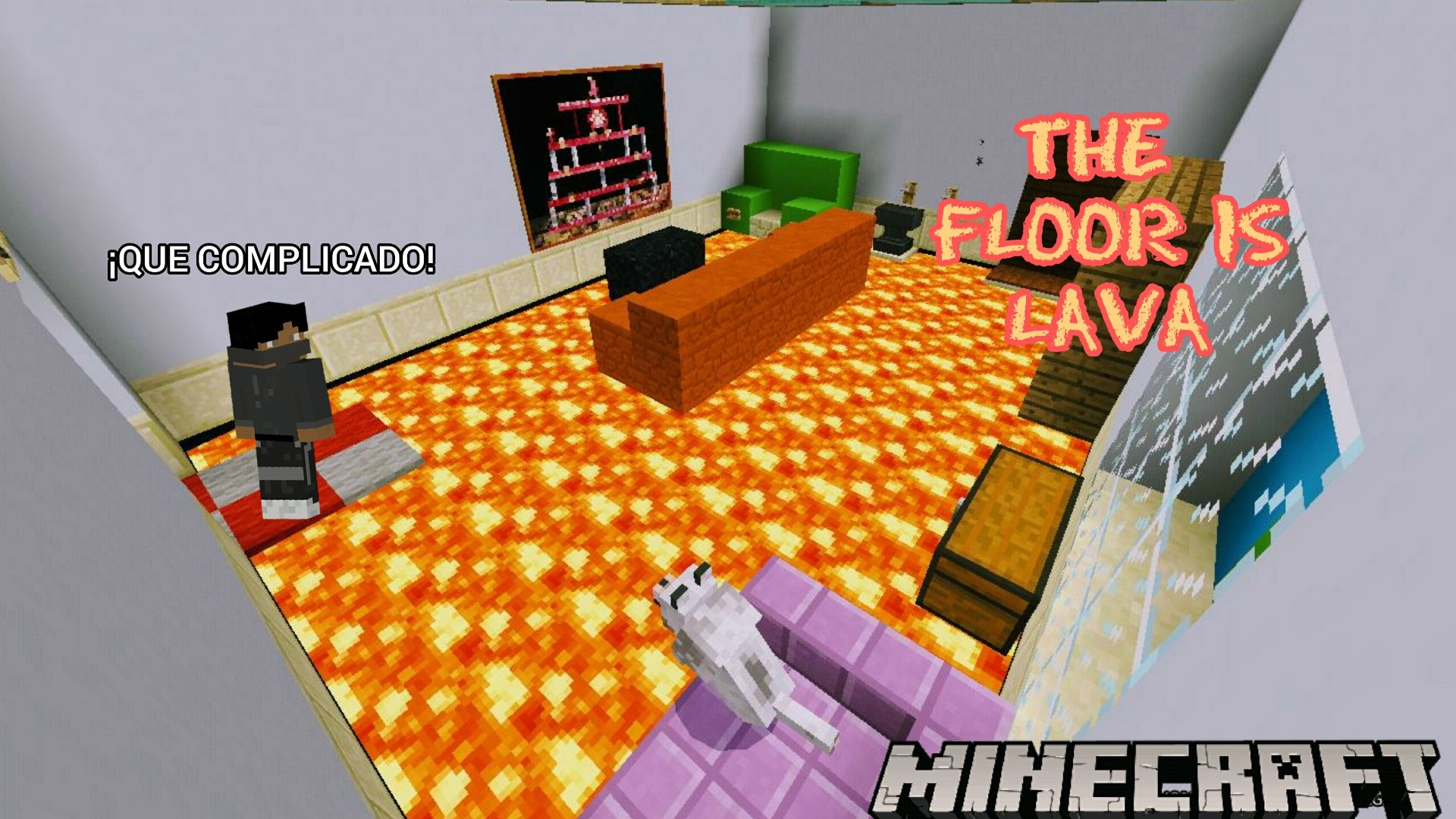 Sfondo Minecraft Lava Download Minecraft_ Nether_ Lava_ Falls_and_