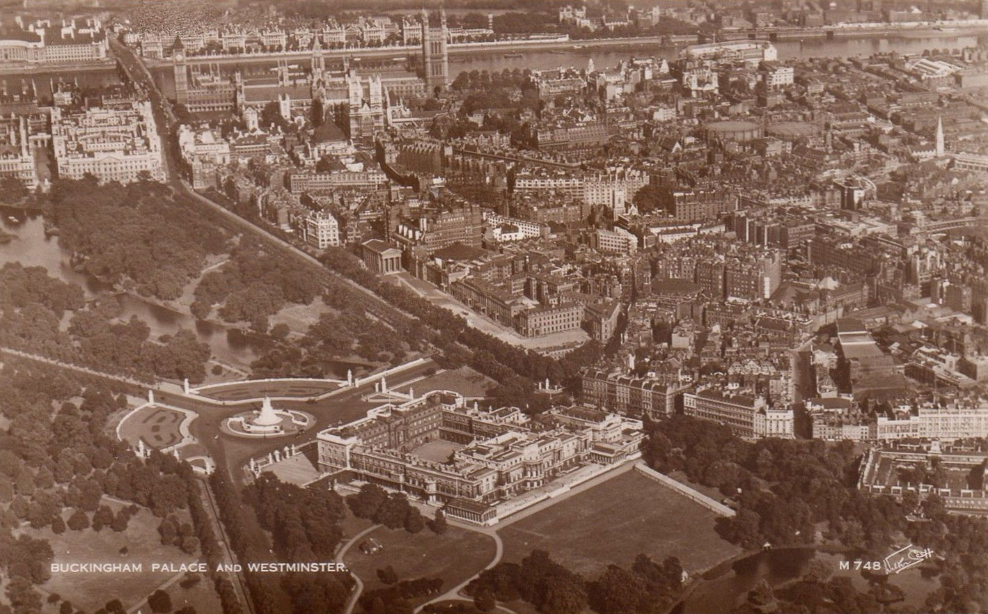 Buckingham Palace Aerial View