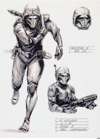 Star Wars Clone Troopers Concept Art