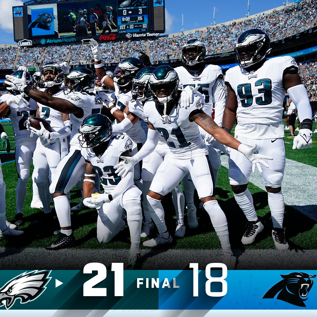 Nfl Eagles Scoreboard