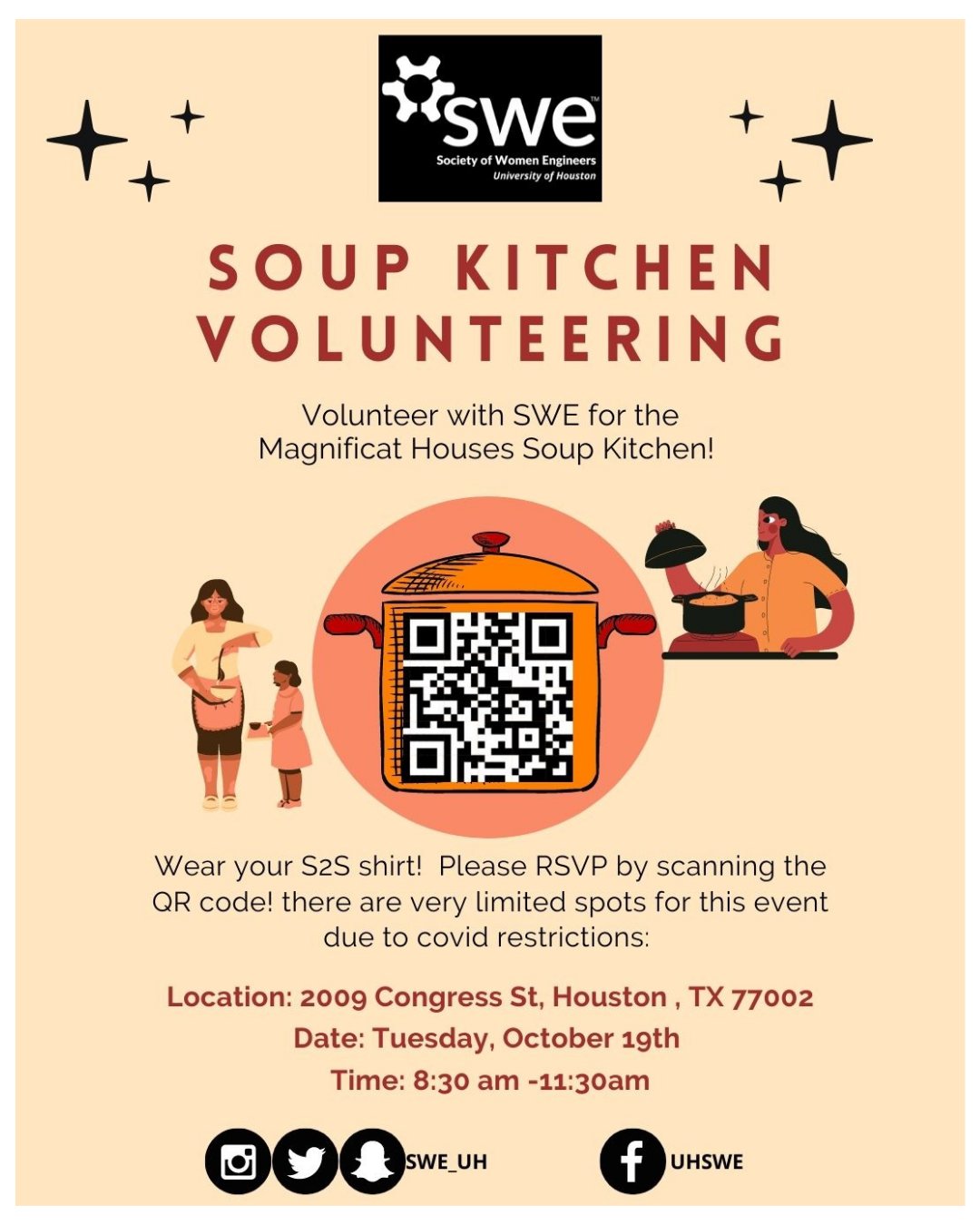 Soup Kitchen Volunteer Flyer