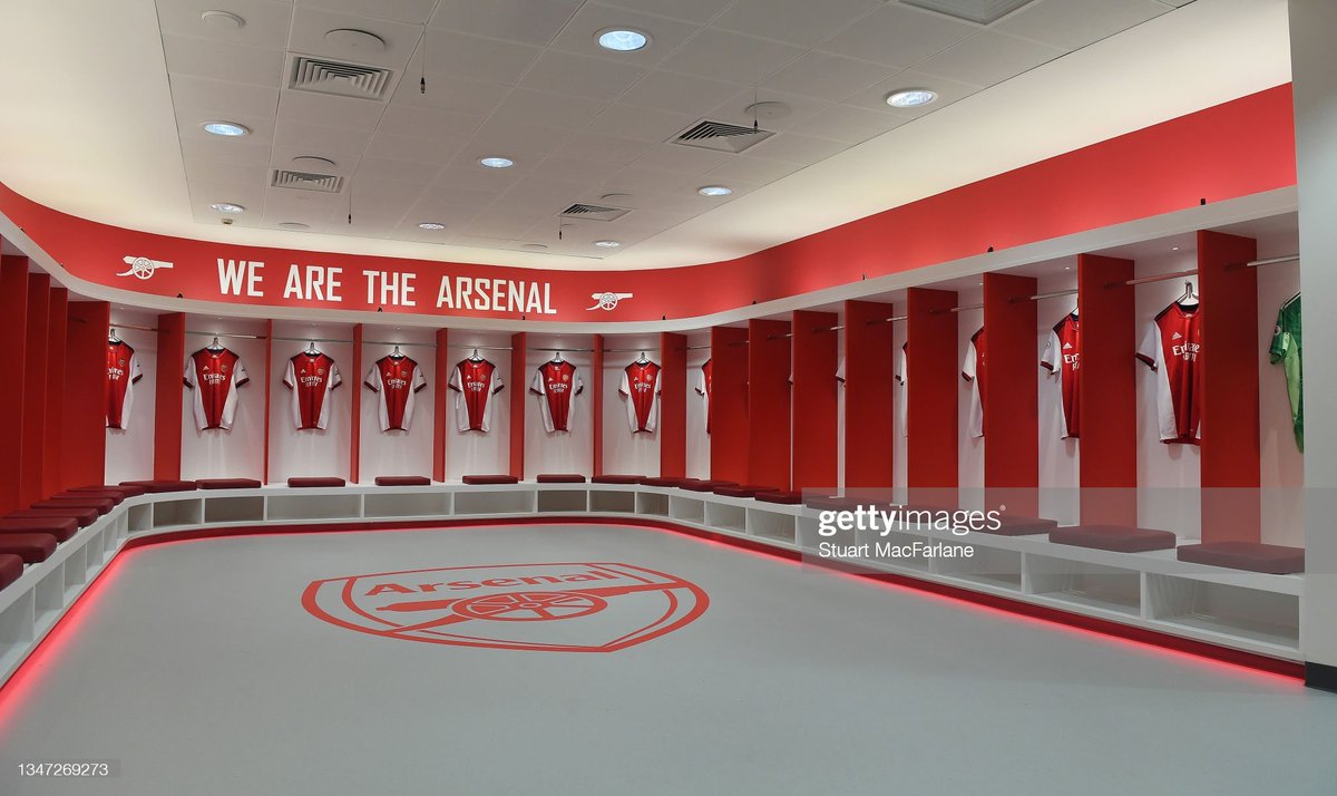 Emirates Stadium Dressing Room