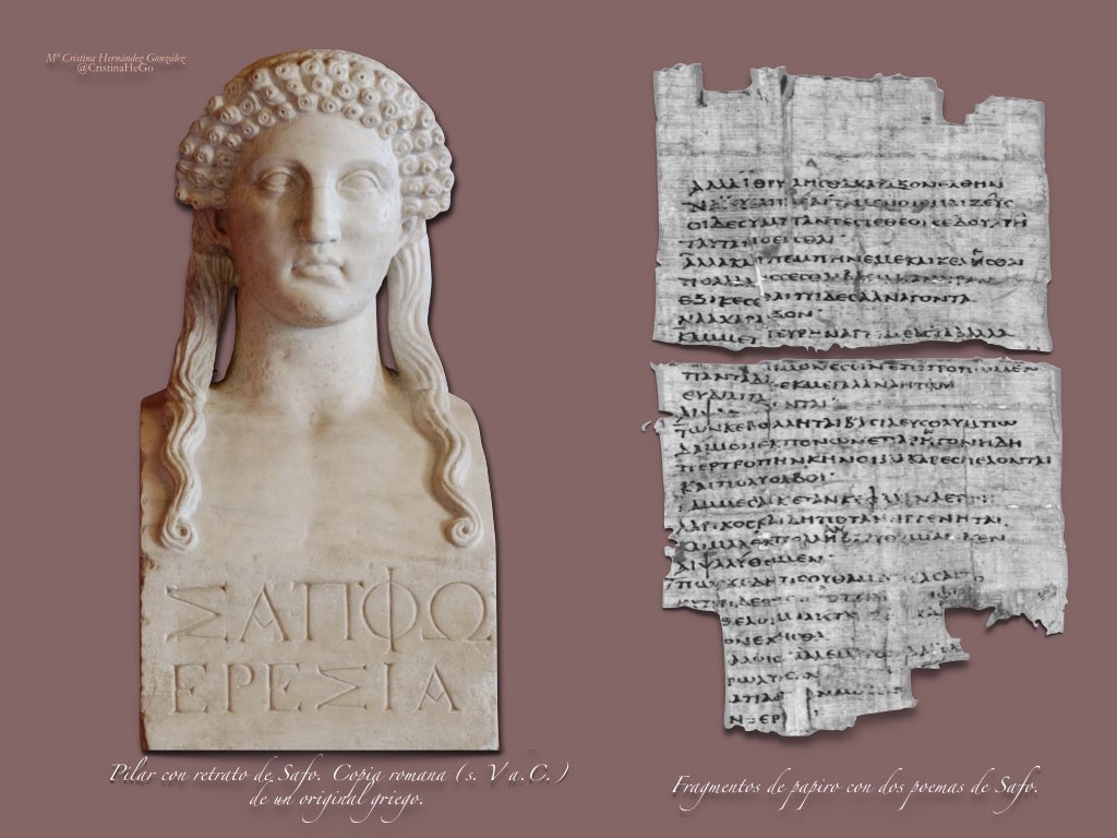 Safo de Lesbos existió de verdad. Fue una mujer de carne y hueso, de ...