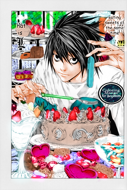 Death Note L Cake