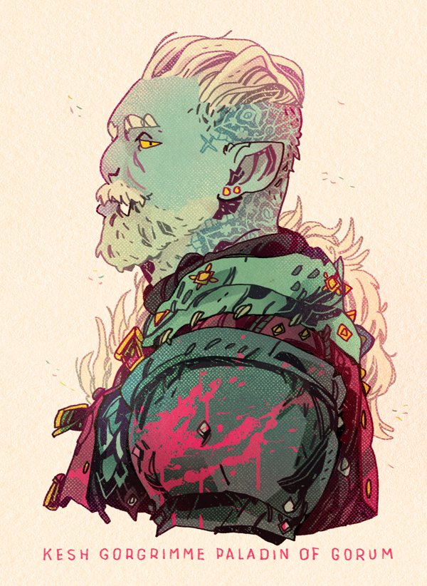 「Last night's session was great. Kesh was」|Will Kirkbyのイラスト