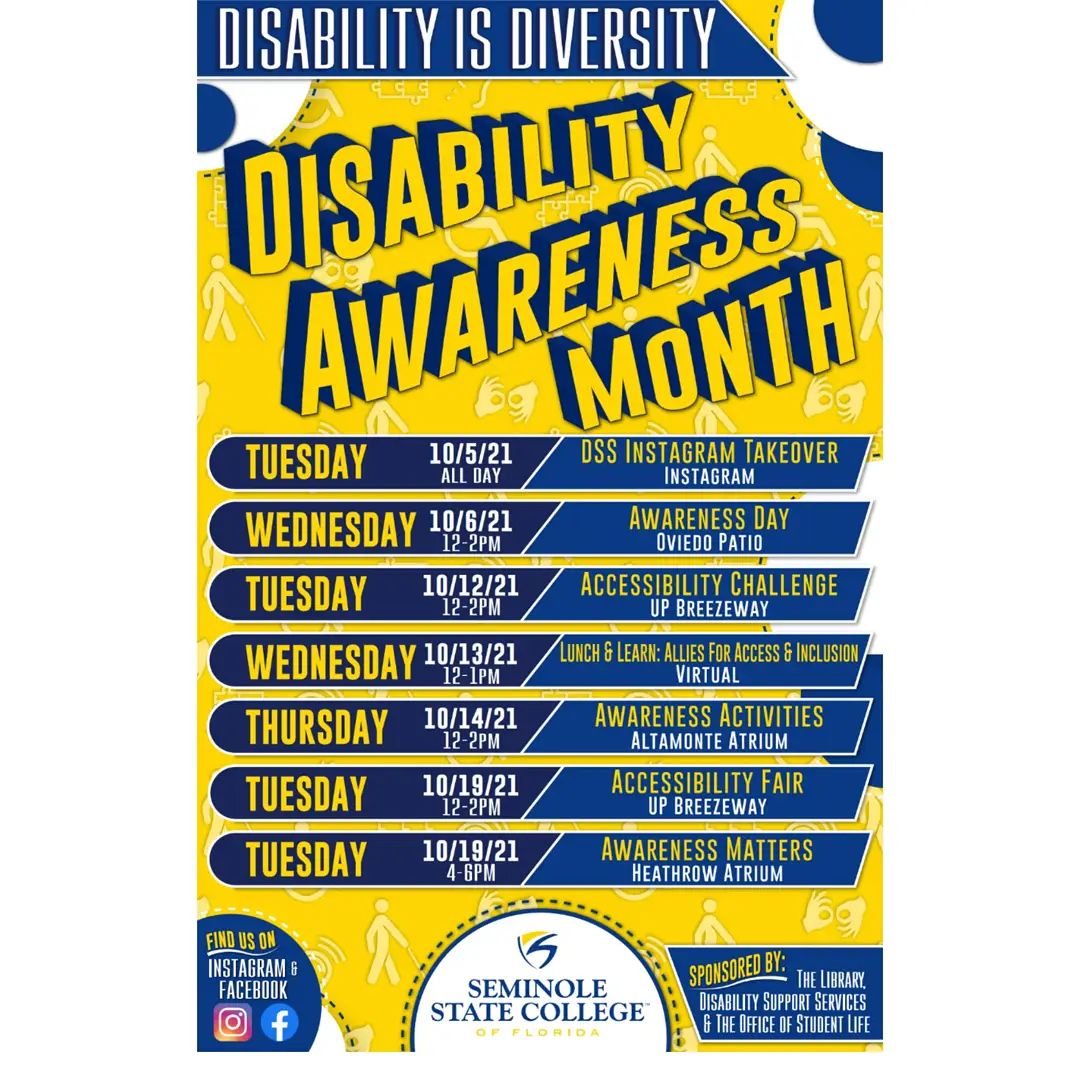 Disability Awareness Month Activities