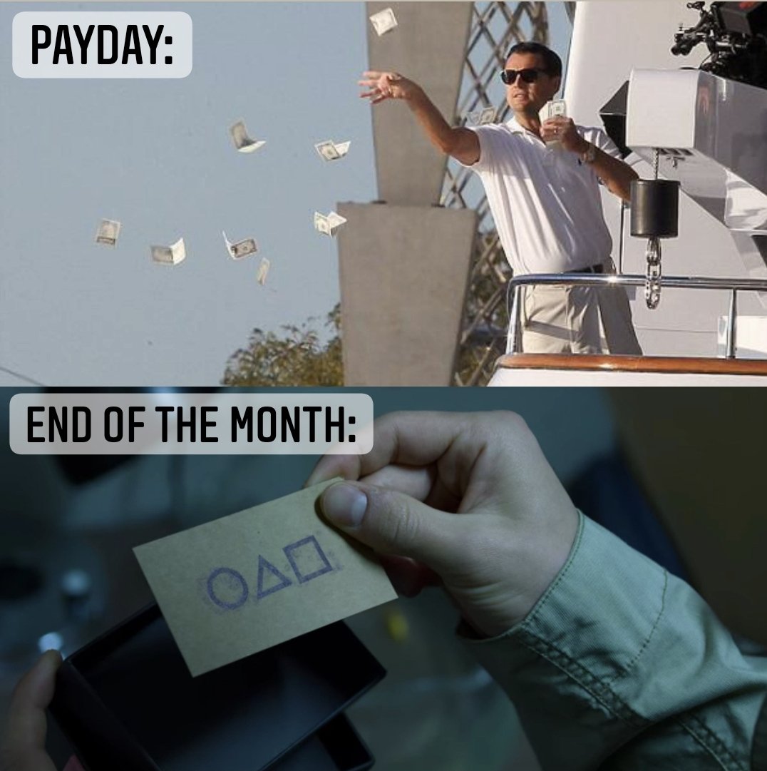 Payday Game Meme