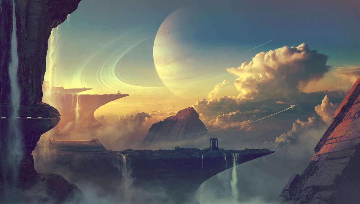 Alien Landscape Hd
