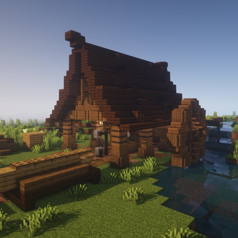 Minecraft Medieval Sawmill