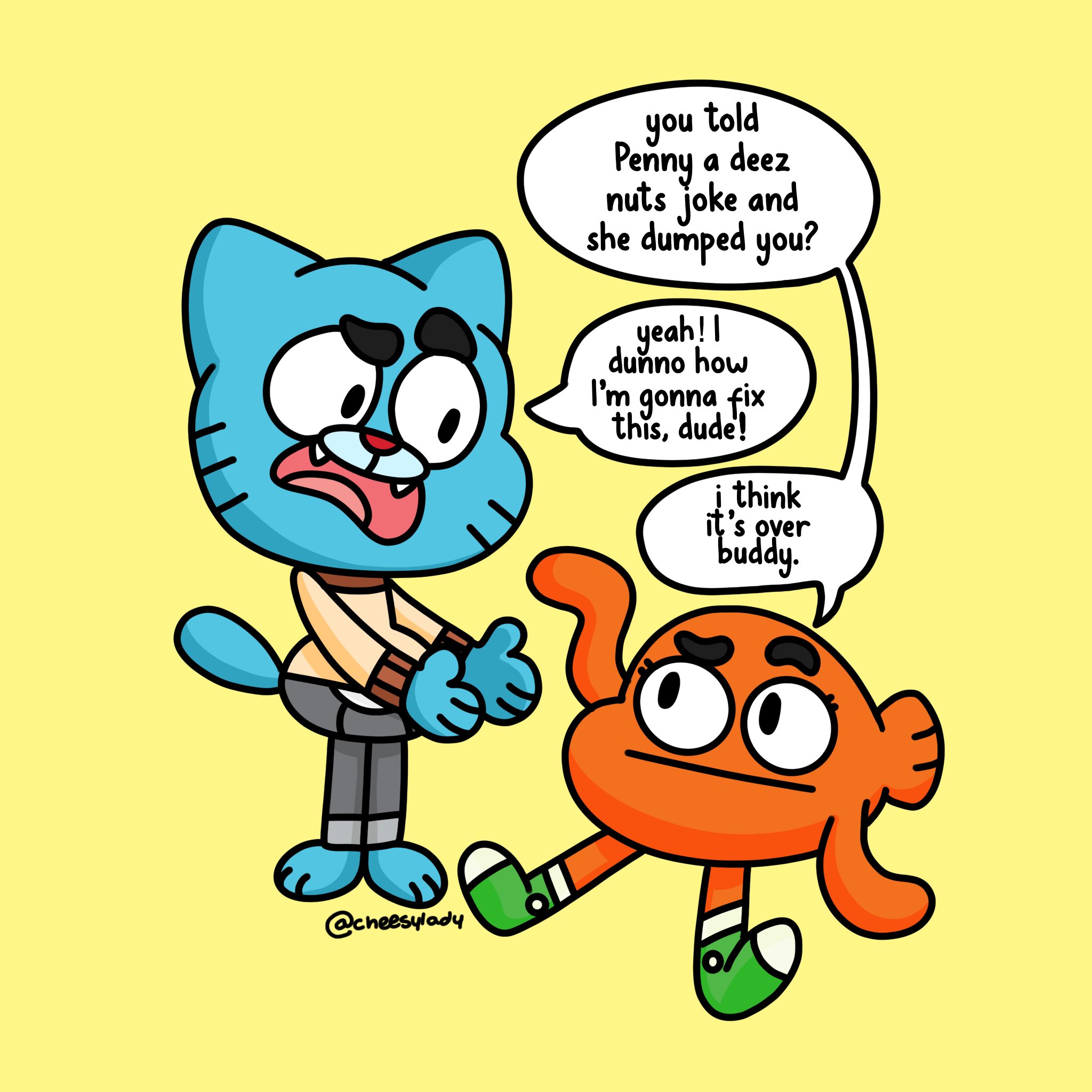 Amazing World Of Gumball Gender Swap 5396