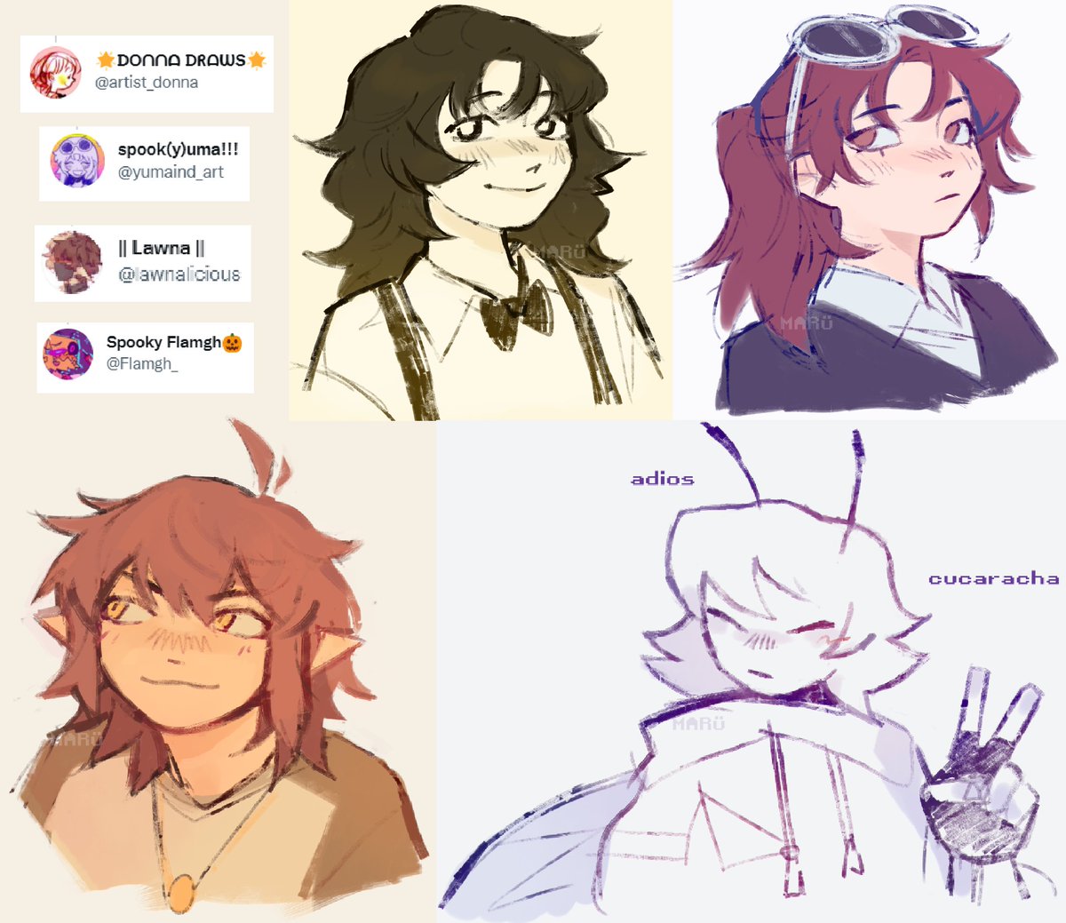 「drawings from the last stream [: 」Souph 👾の漫画