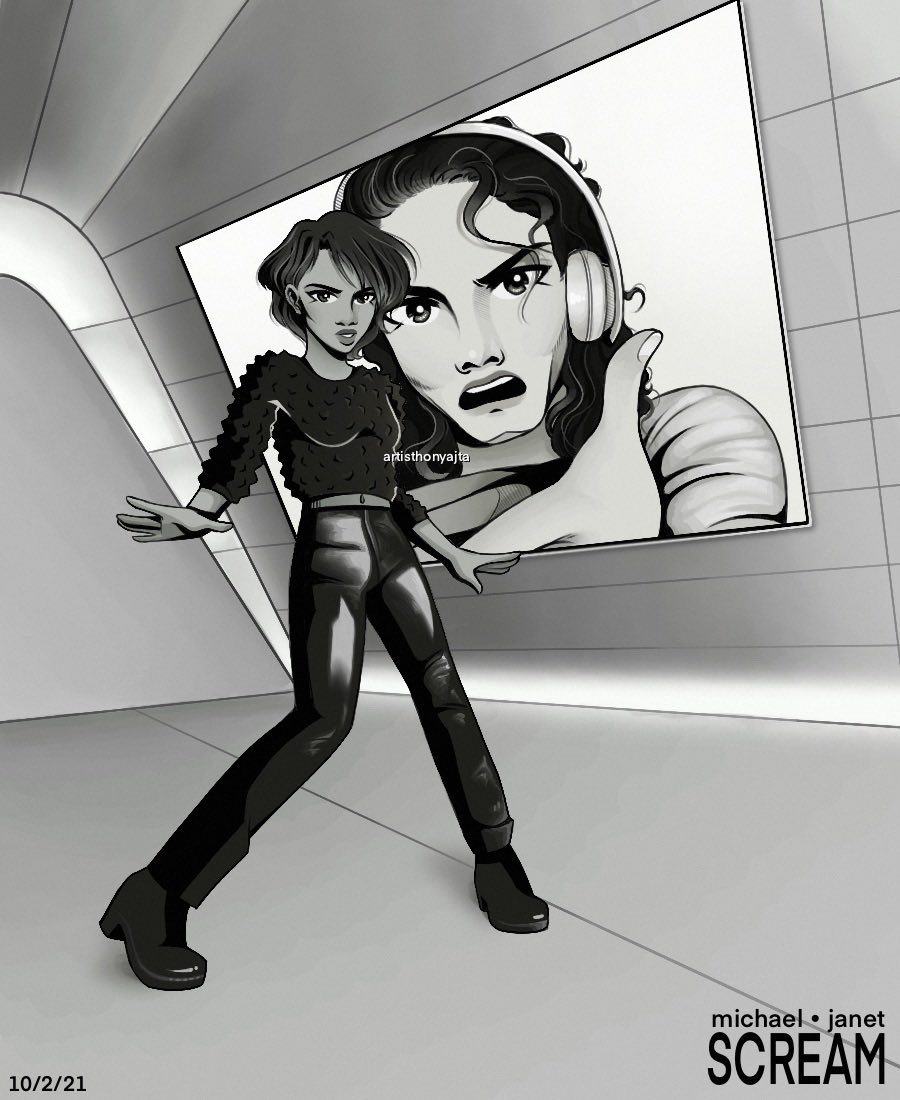 Michael Jackson Anime Drawing