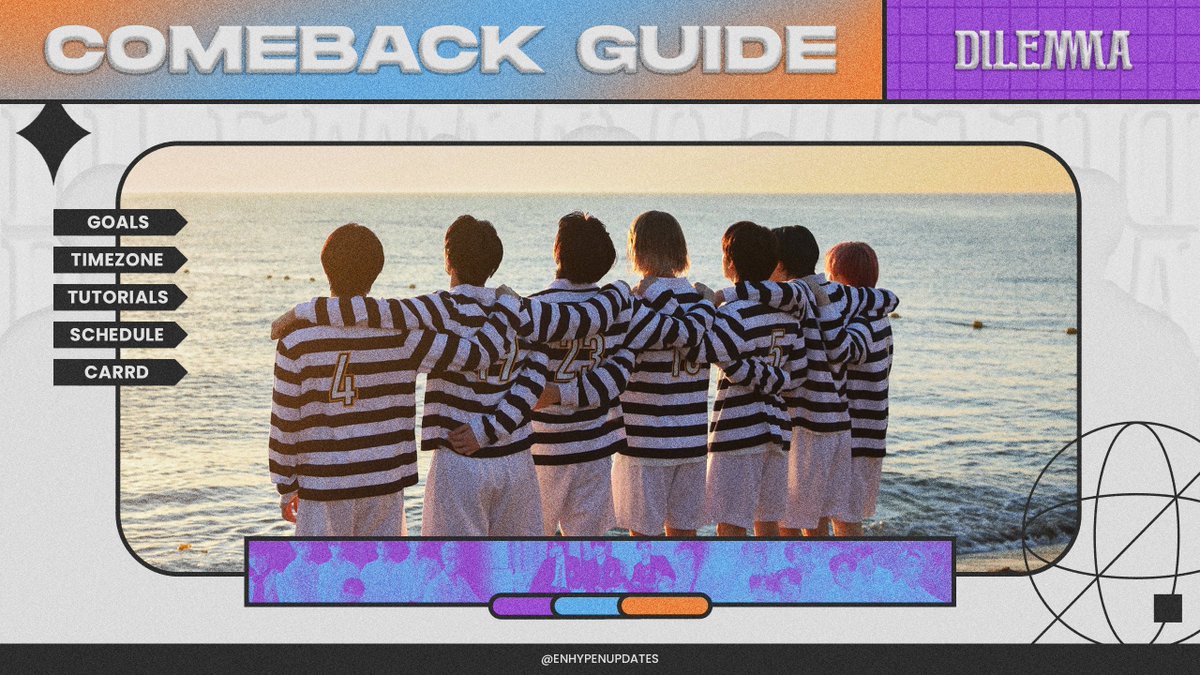 ENHYPEN COMEBACK GUIDE / Twitter