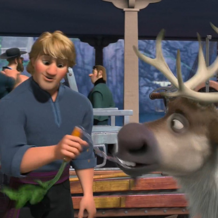 Frozen Sven And Kristoff