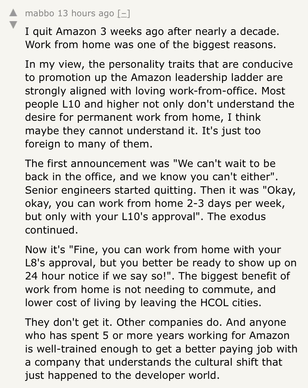 Why do people leave Amazon? Leia aqui: Why so many people quit Amazon ...