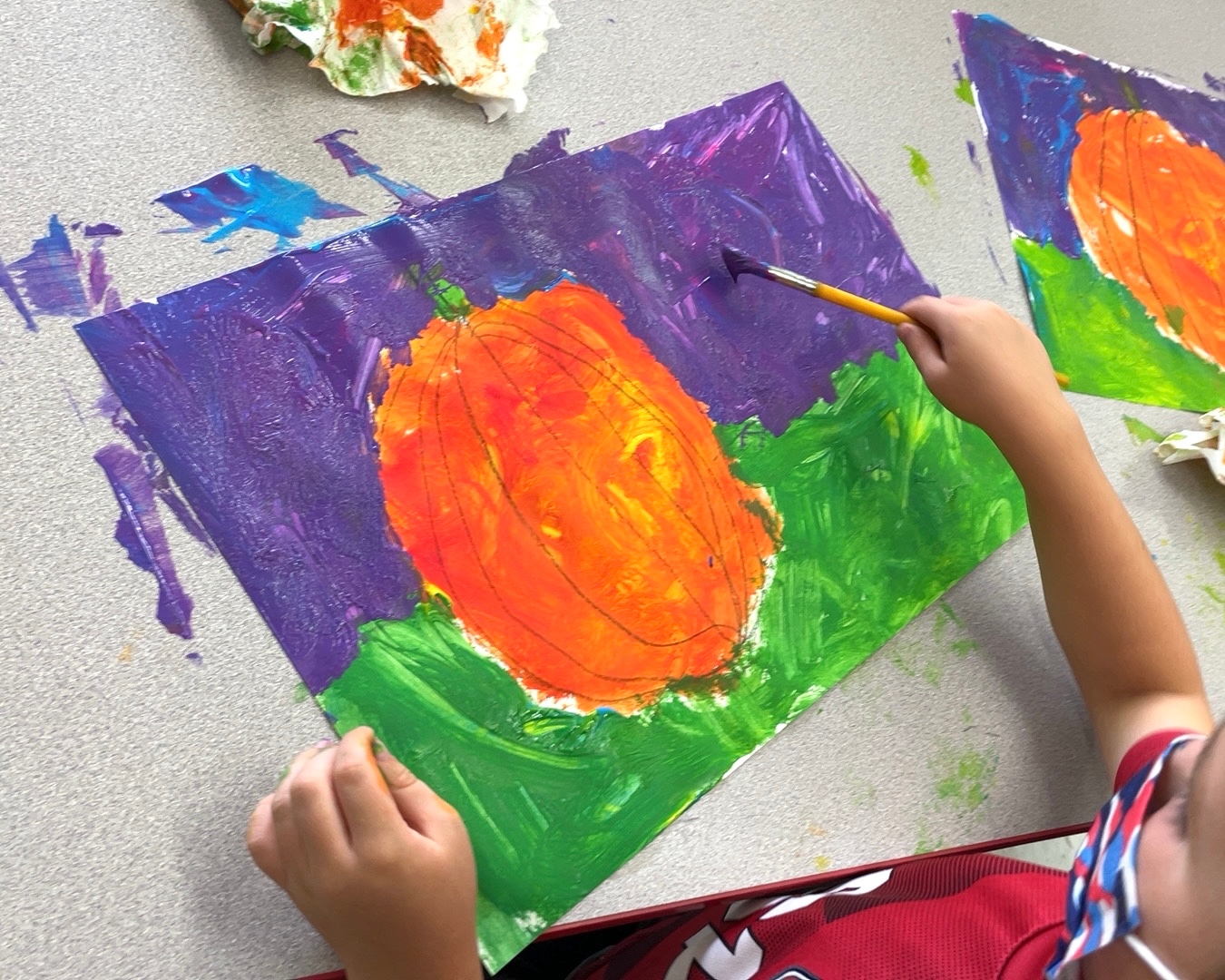 Secondary Colours Art