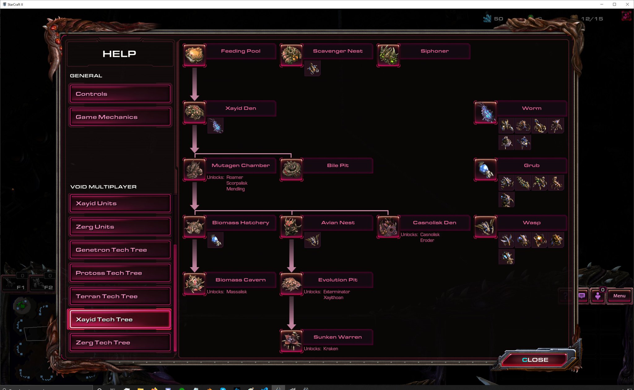 Starcraft 2 Zerg Tech Tree