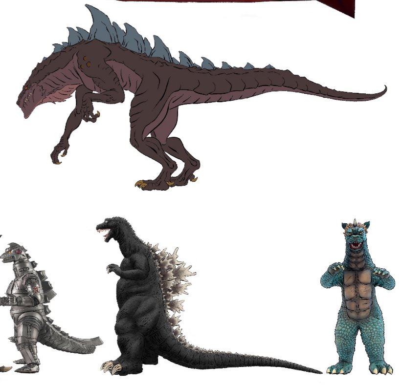 Zilla Vs Godzilla Size