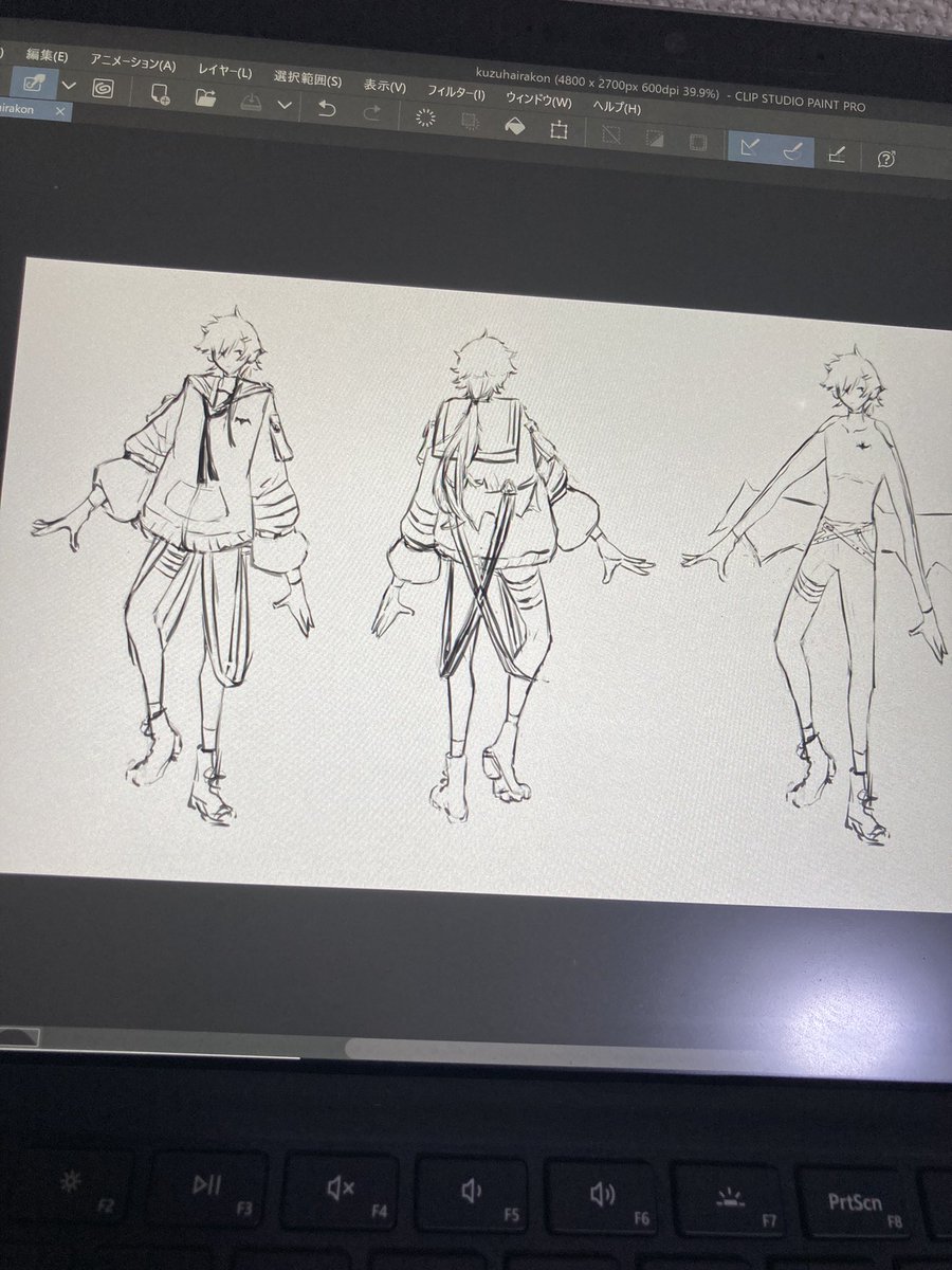 「7/24 キャス配信より #くろのあとりえ #KuzuArt #かな絵 」ちゅらねこの漫画