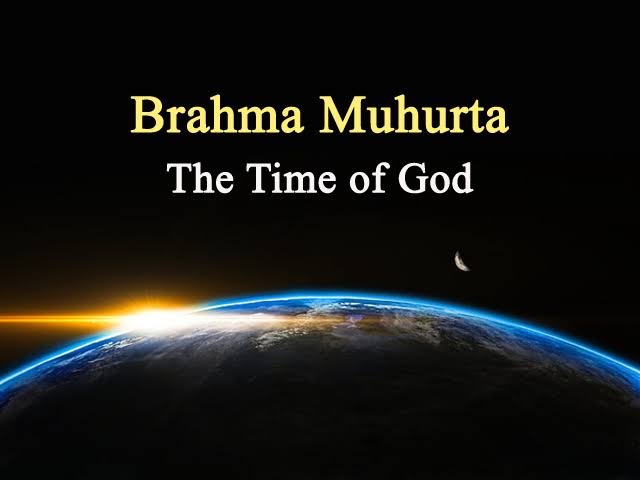 Why should we wake up early at Brahma muhurta -A starting point to ...