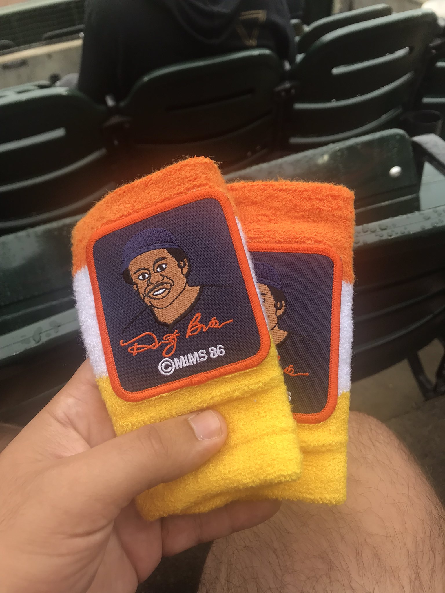 Paul Lukas on Twitter: "RT @AstrosJake: Dusty Baker just gave me a couple of his wristbands ...