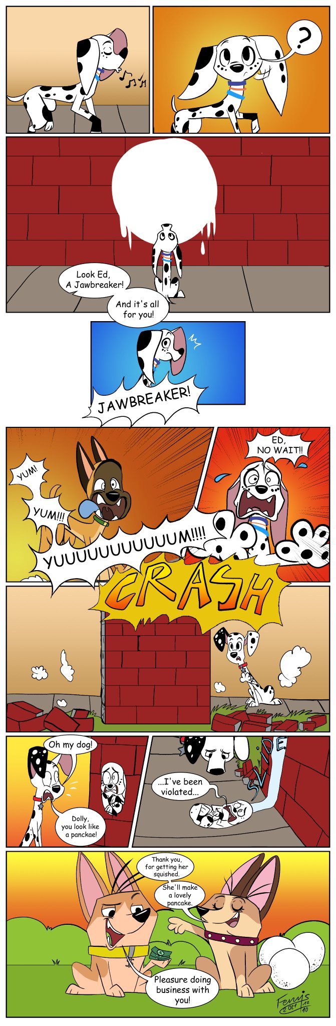 Fenris (commissions open) on Twitter: "#101DalmatianStreet #EdEddnEddy Commission from ...