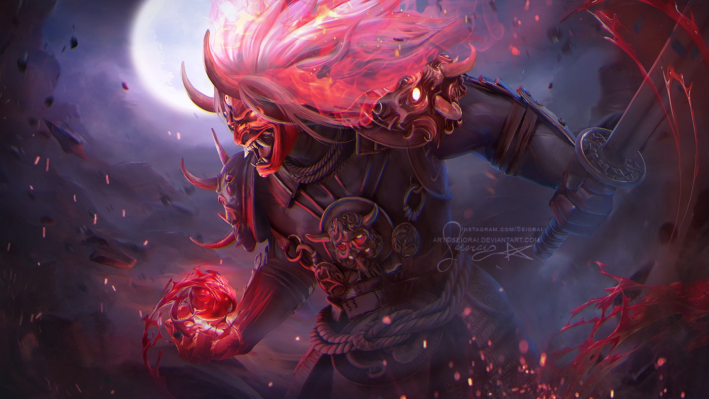 Oni Demon Wallpaper