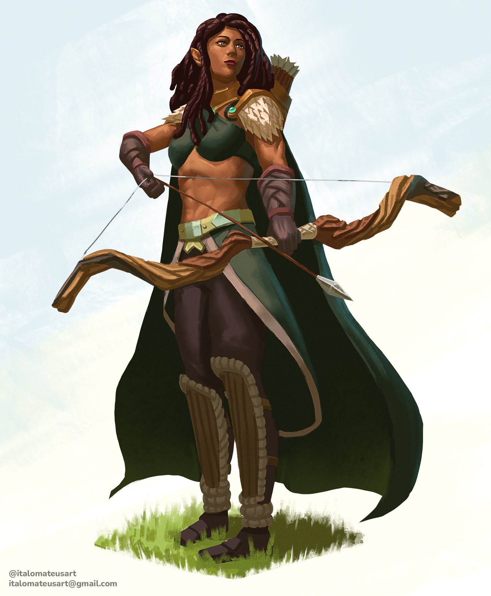 Male Half Elf Ranger