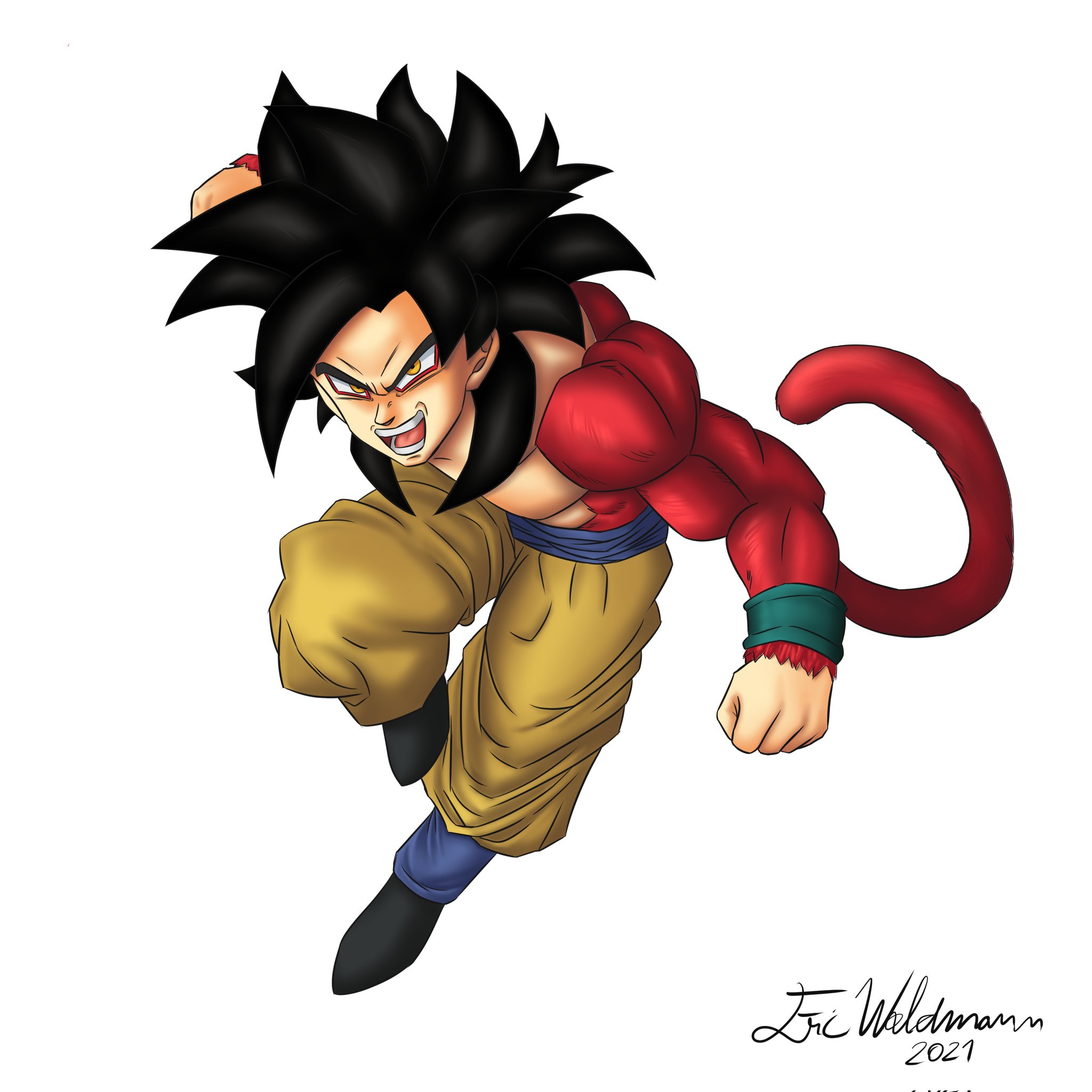 Goku Ssj4 Render