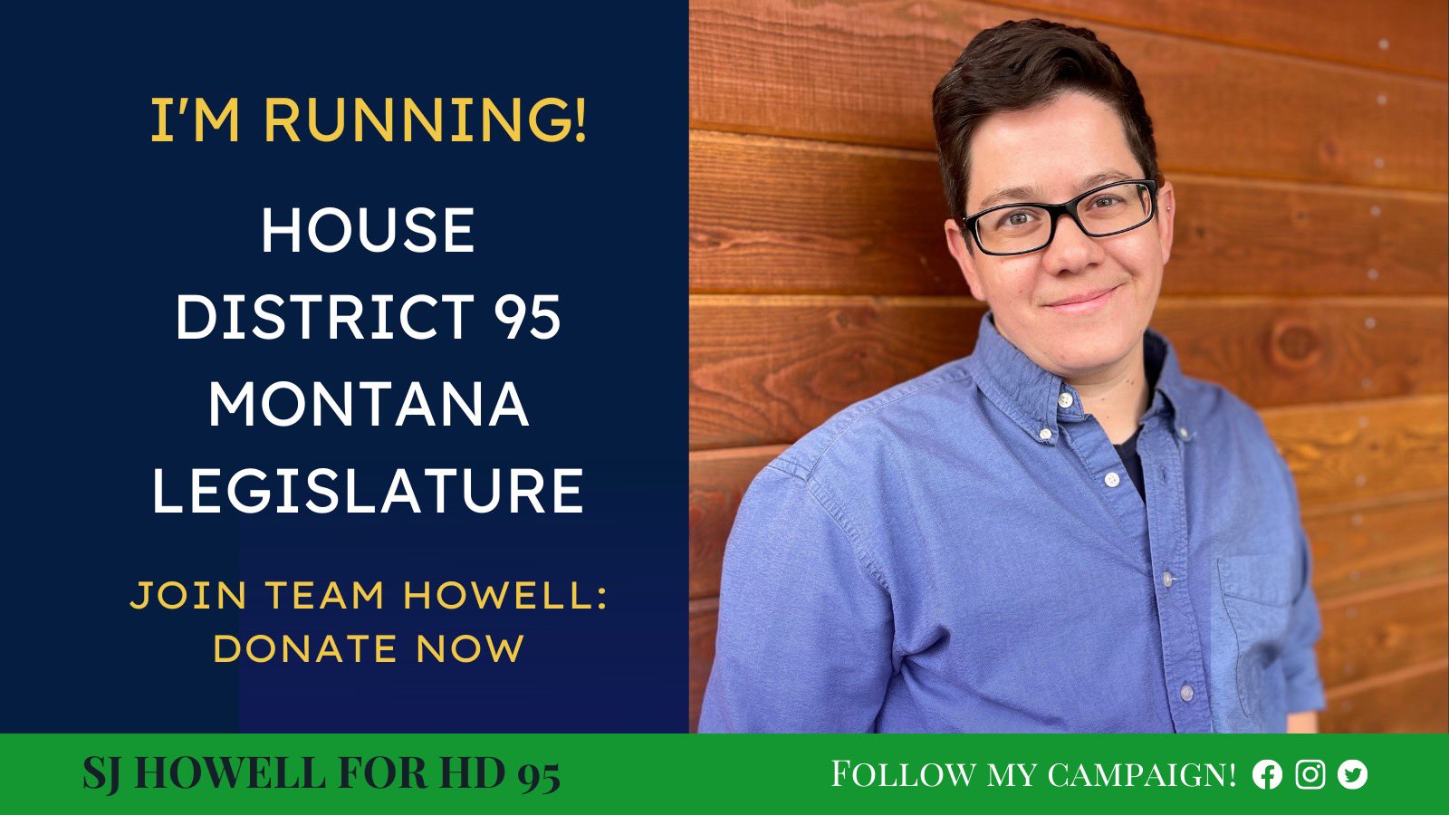 SJ Howell on Twitter: "I am excited to announce my campaign for HD 95! After years of working as ...