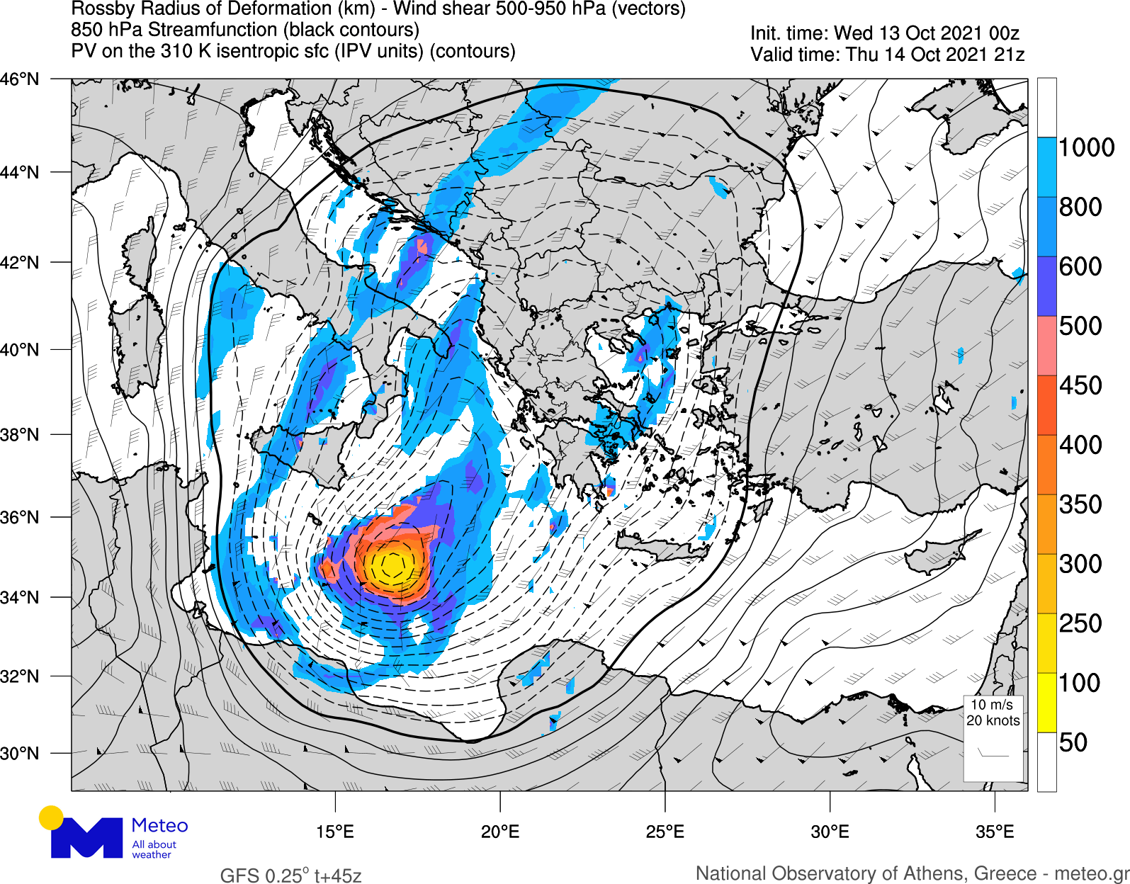 Extratropical Cyclone Map