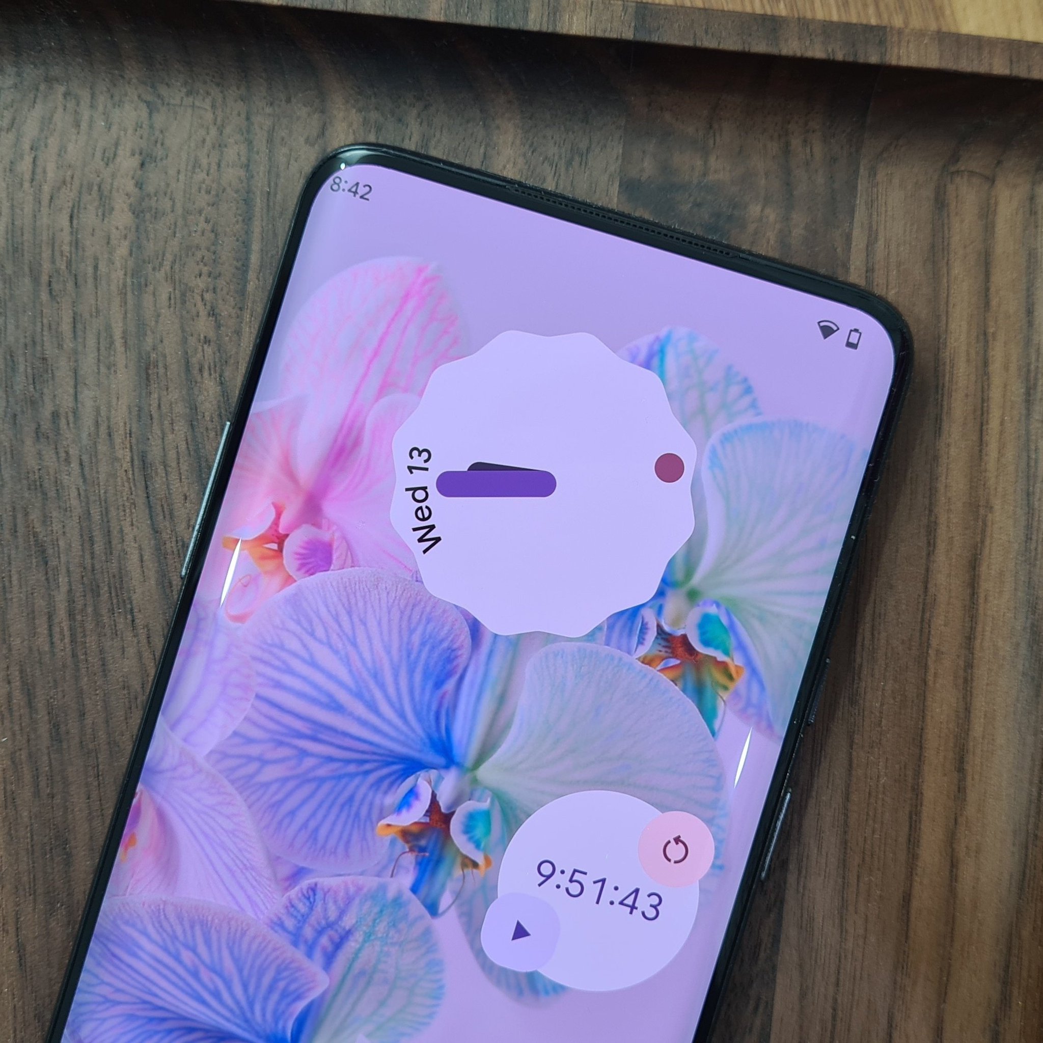 TechDroider on Twitter: "Google Android 12 - New Material You Style Clock Widgets - New ...