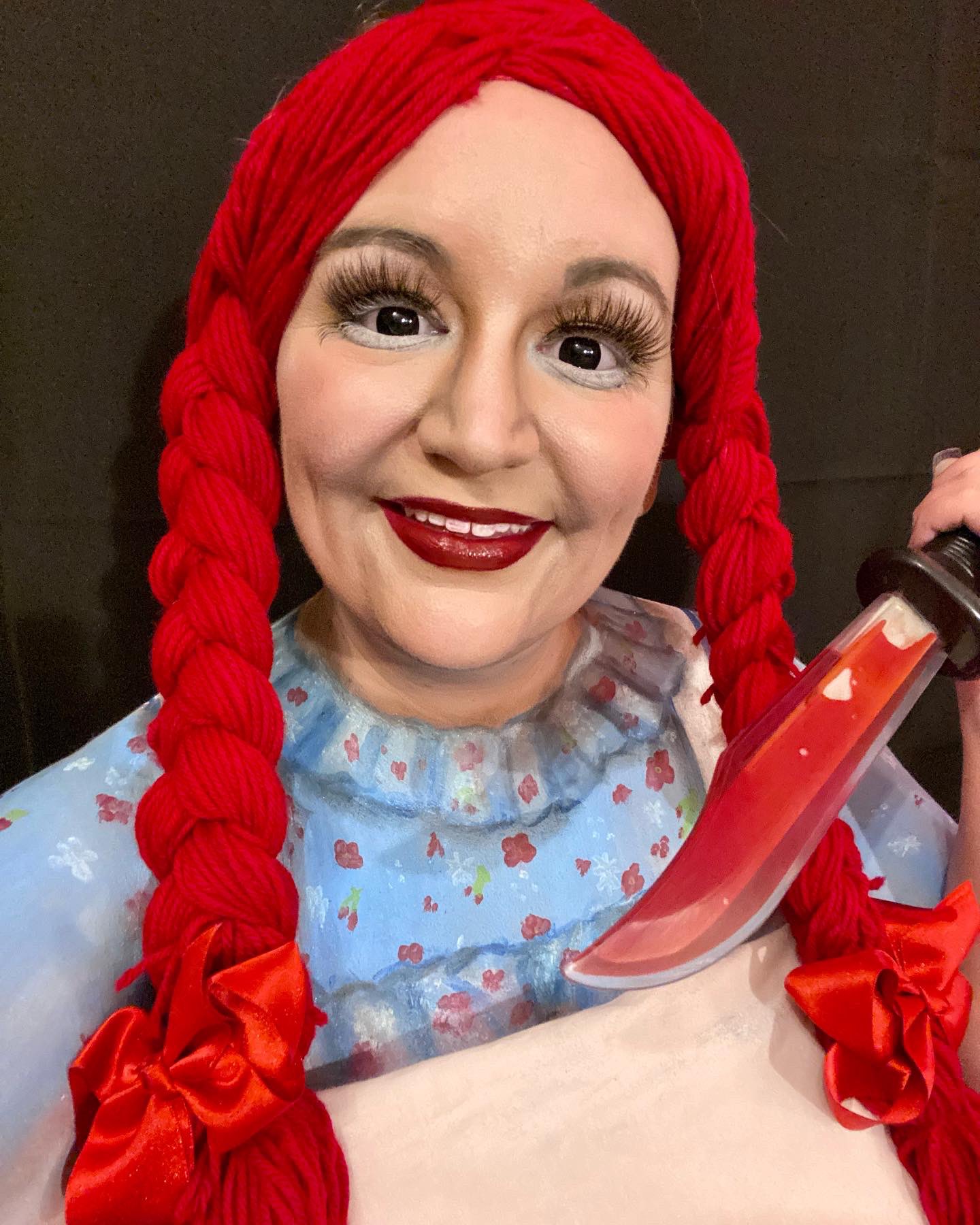 Raggedy Ann Halloween Makeup