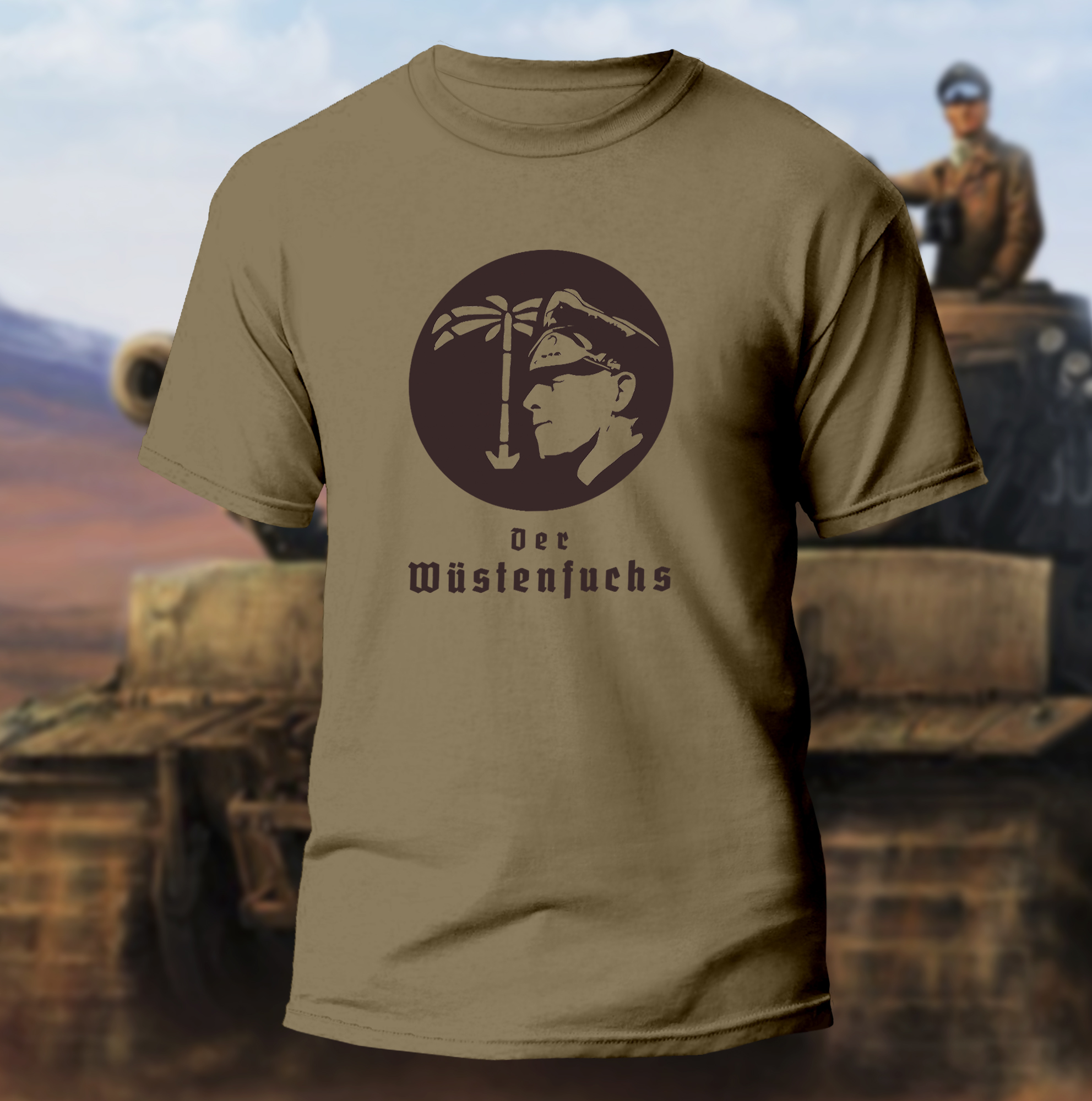 Merchandising Zerfallen Sinn erwin rommel t shirt Mehrere Methode verwenden