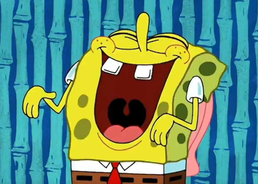Spongebob Laughing